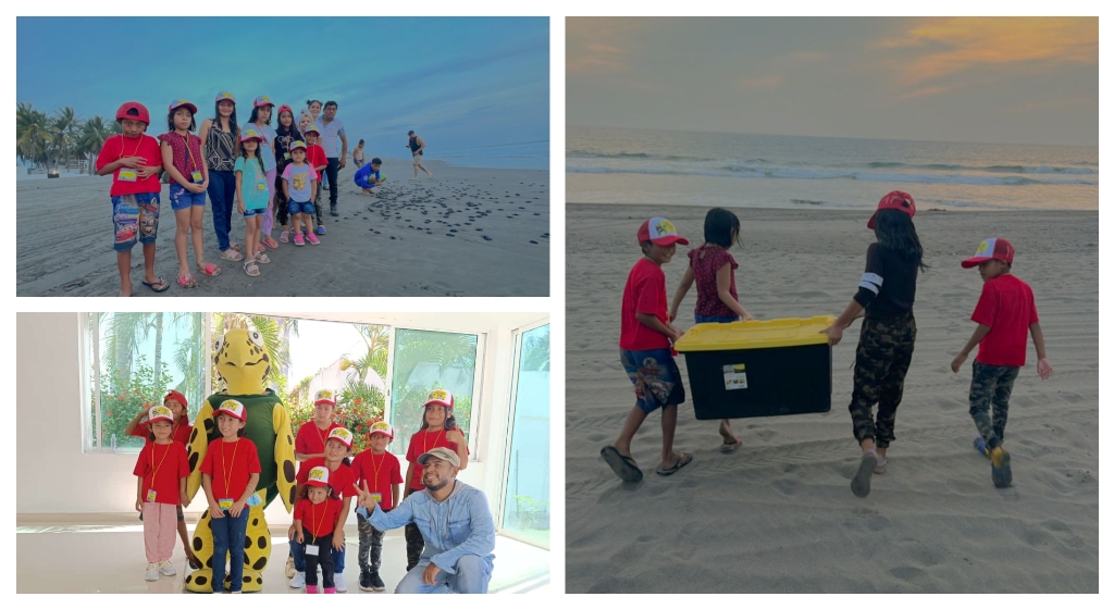 Niñas y niños de Chiapa de Corzo ven el mar por primera vez